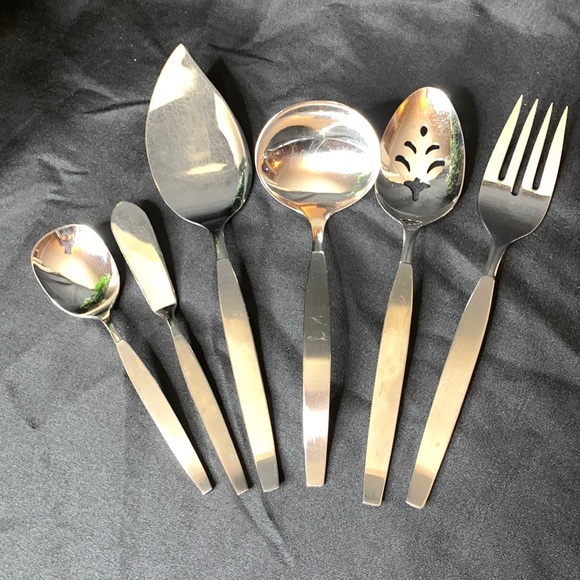 Oneida | Dining | Vintage 6 Piece Oneida Community Stainless Frostfire ...